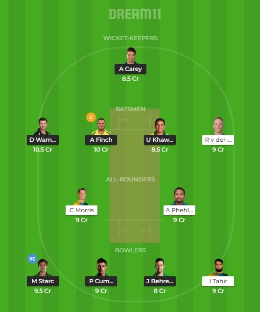 AUS vs SA Dream11 Team Prediction: Best Dream 11 Team for today’s ...