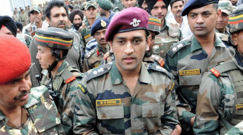 MS Dhoni is Brand Ambassador of Indian Army, say reports - The SportsRush