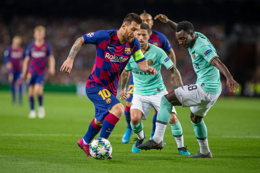 Lionel Messi's scintillating run to set up Luis Suarez for the second ...