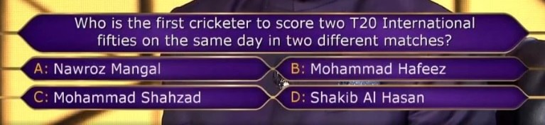 7 crore question in KBC 2019: Who is the first cricketer to score two ...