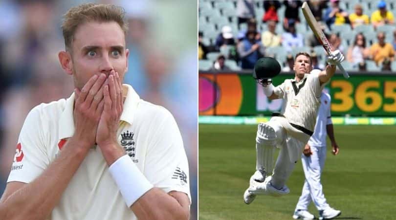 Stuart Broad smiles over cropped photo of him needed to dismiss David ...