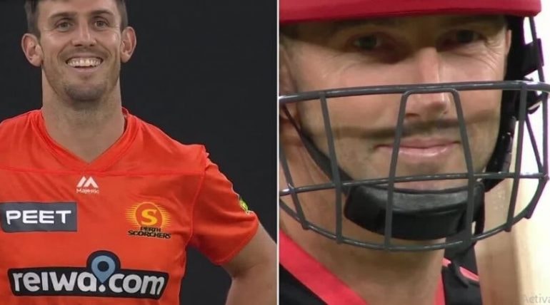 Mitchell Marsh IPL 2020: Watch SRH all-rounder's face-off against ...
