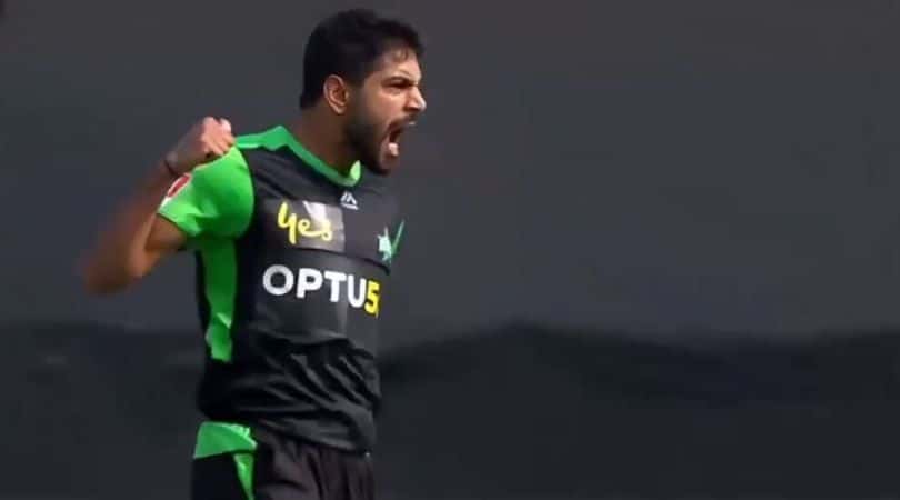WATCH: Haris Rauf's death-threat celebration after dismissing Daniel ...