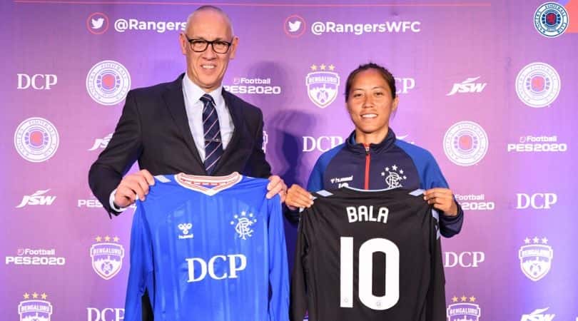 Rangers FC signs Indian woman footballer Bala Devi; first Asian ...