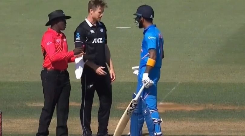 KL Rahul-James Neesham altercation: Watch KXIP players' face-off ...