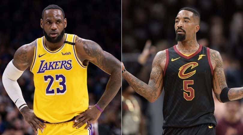JR Smith to Lakers: LeBron James related tweet by reporter invites ...