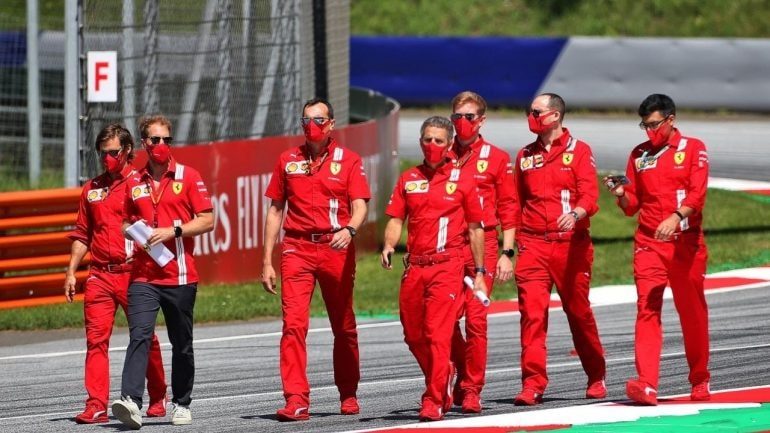 F1 face masks: From Where to Buy Ferrari, Renault, Williams, Mclaren ...