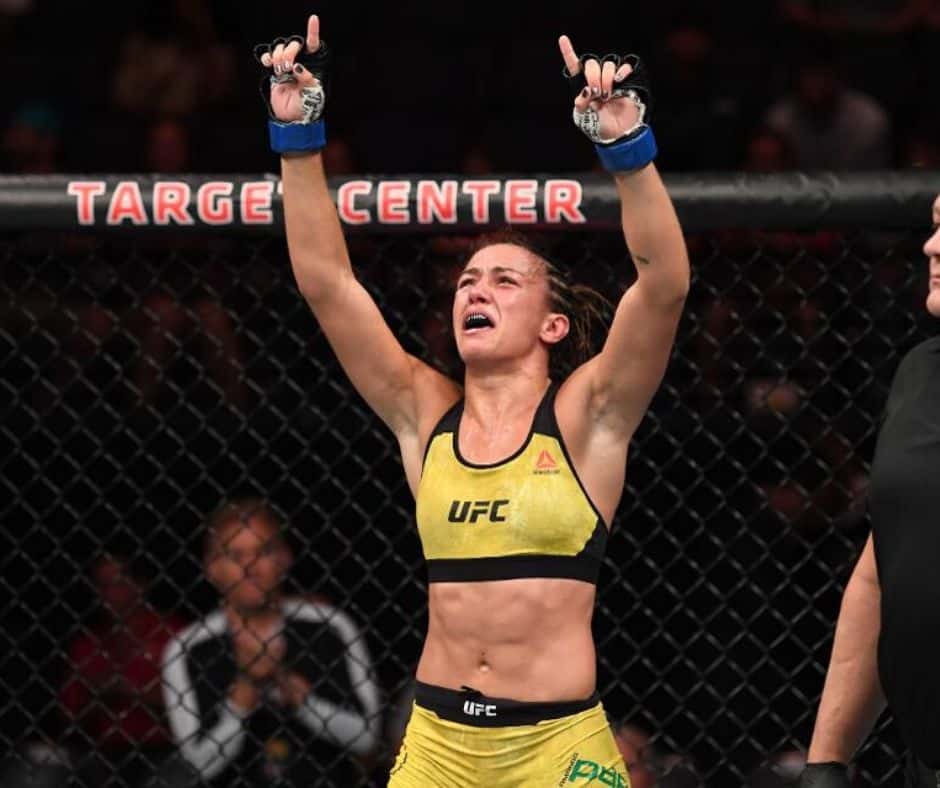 Amanda Ribas Defeats Paige VanZant in The First Round, UFC 251 - The ...