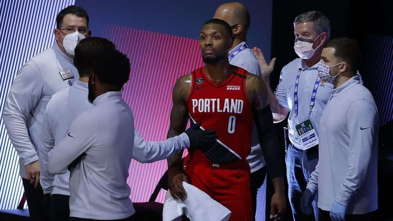 Damian Lillard injury update: Blazers star suffers dislocated finger vs ...