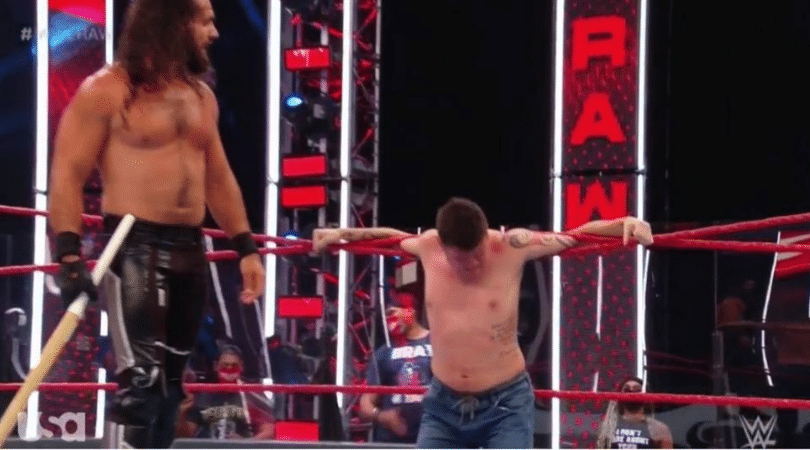 Dominik Mysterio brutalized by Seth Rollins after contract signing for ...