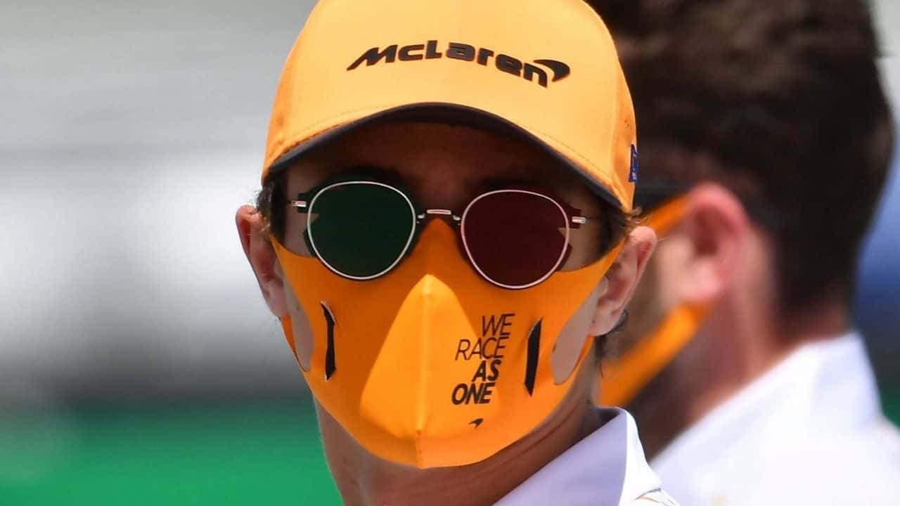 F1 Face Masks: Mclaren, Mercedes, Williams and Renault F1 Face Mask ...