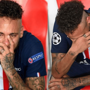 Neymar Crying: PSG Superstar breaks down in tears after Champions ...