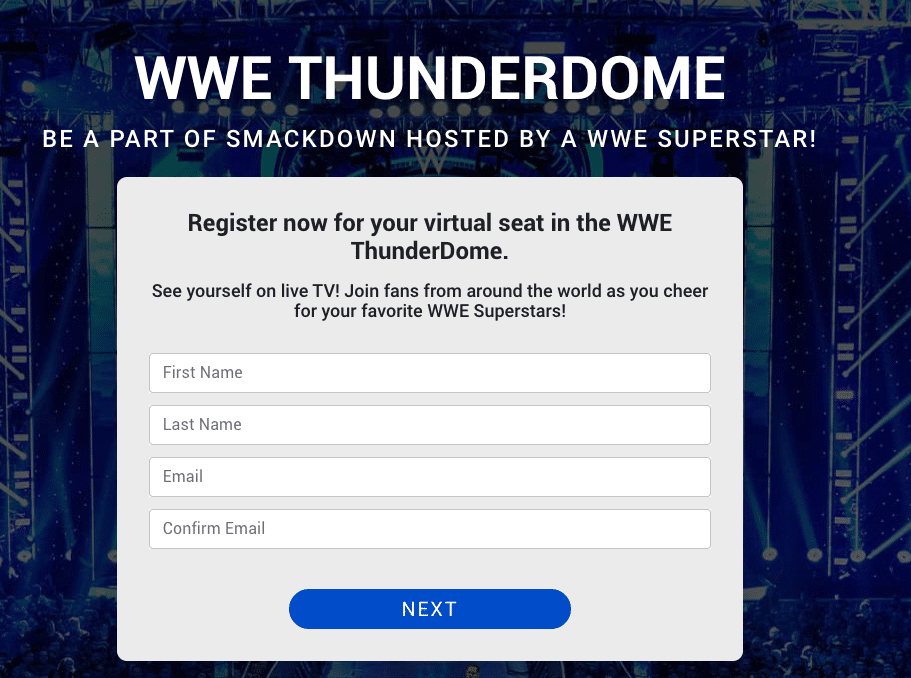 WWE Thunderdome sign up: How to be a WWE Virtual fan? - The SportsRush
