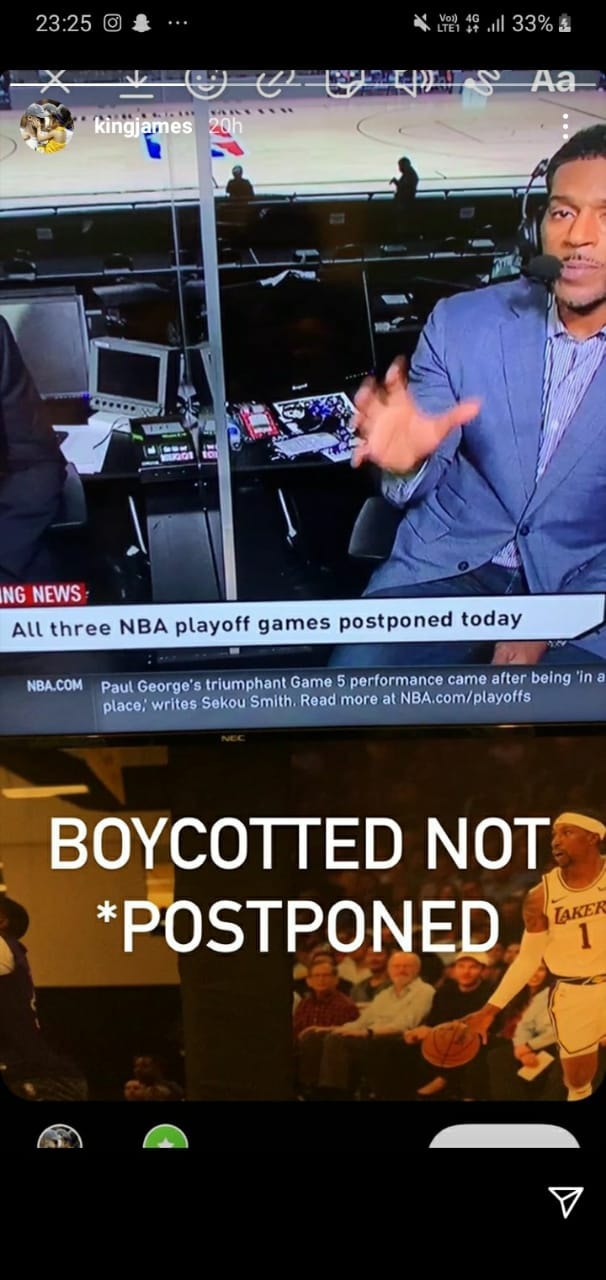 Why did LeBron James change stance towards NBA Boycott in less than 24 ...