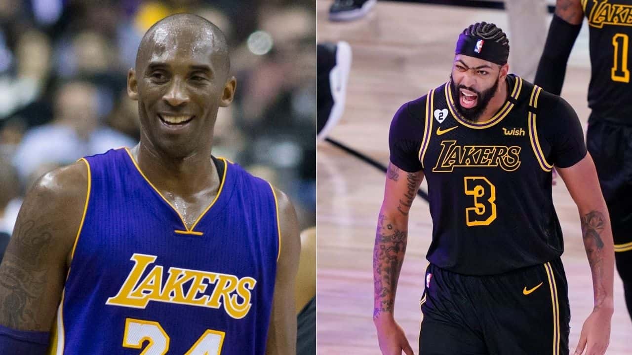 “KOBE!”: Anthony Davis yells Lakers legend's name after draining buzzer ...