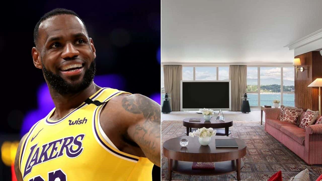 LeBron James Bubble suite: Video tour of Lakers star's Presidential ...