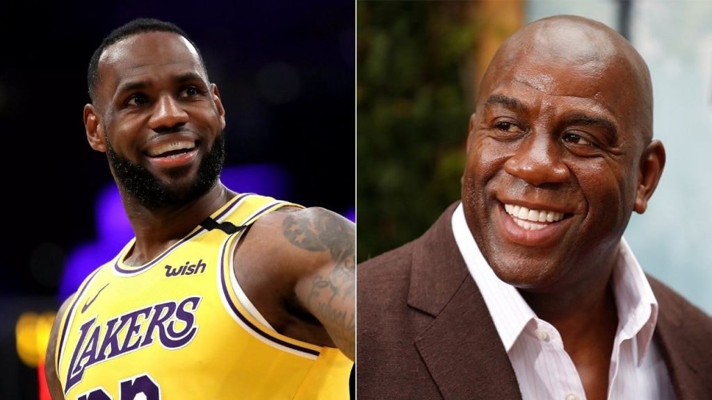 'How is LeBron James not MVP?': Magic Johnson praises Lakers star after ...