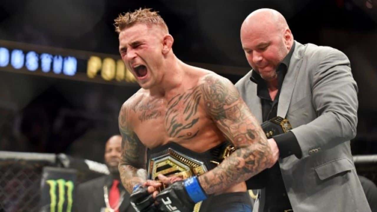 "Dustin Poirier Ate His Words That Night"- The Diamond referred to the ...