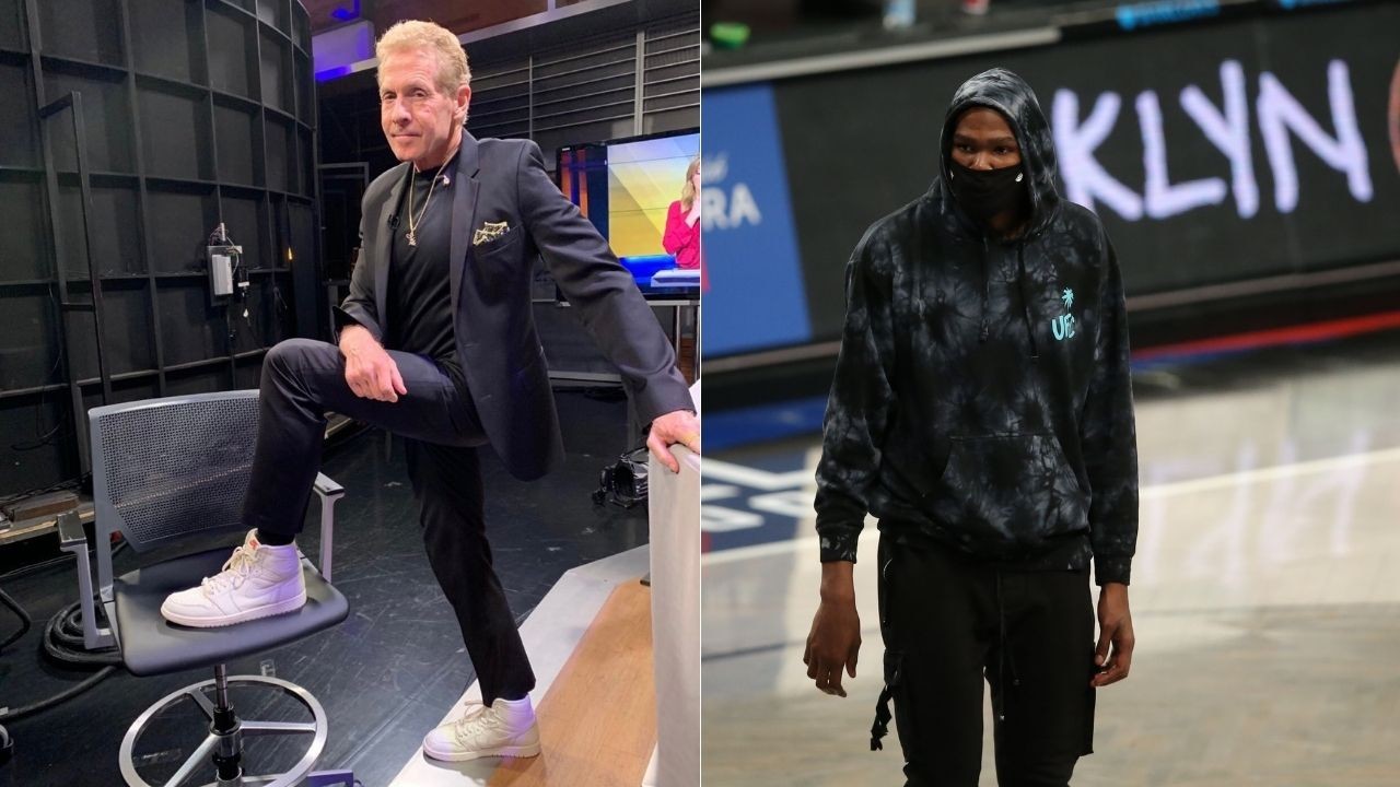 "Kevin Durant left the rust in the dust": Skip Bayless has heady praise ...