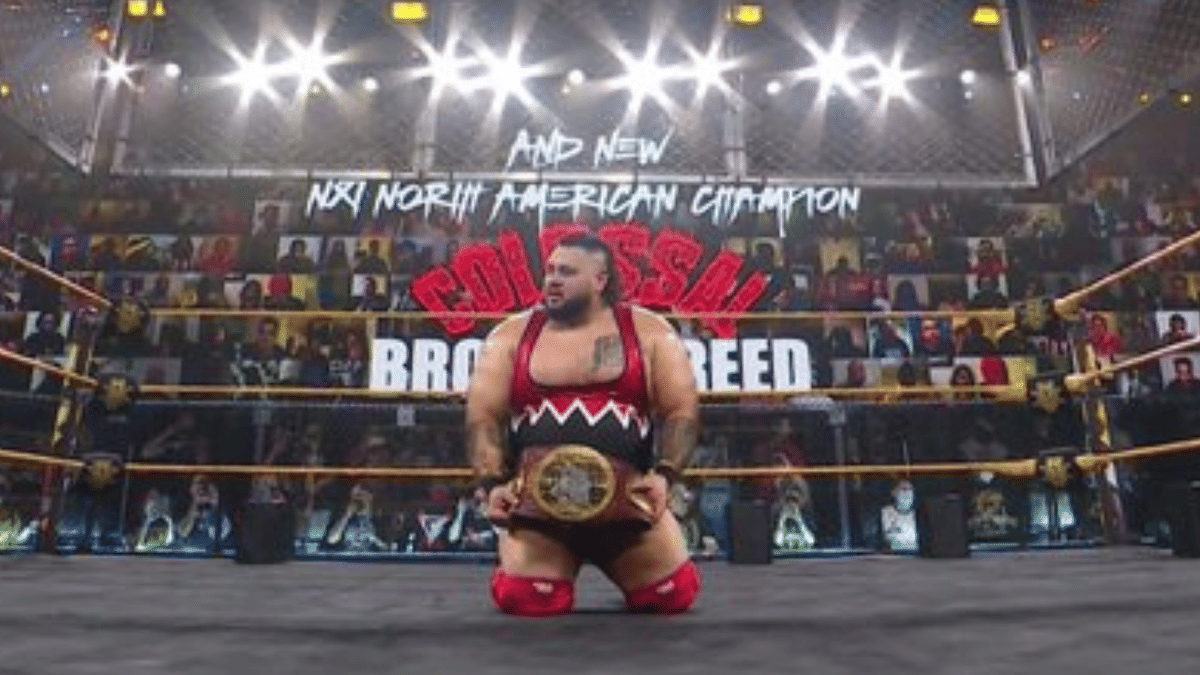Bronson Reed beats Johnny Gargano to become new WWE NXT North American ...