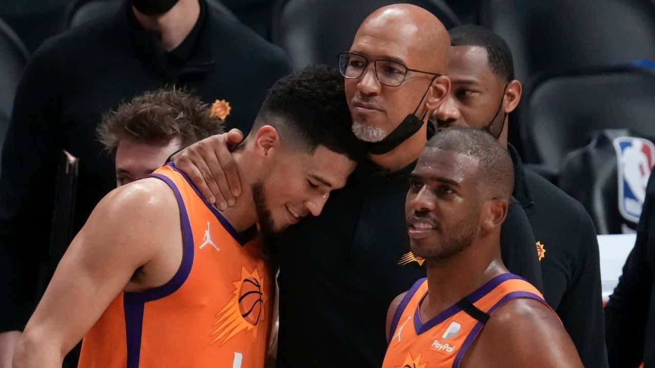 "Devin Booker is A DOG": An ecstatic Chris Paul credits Suns co-star ...