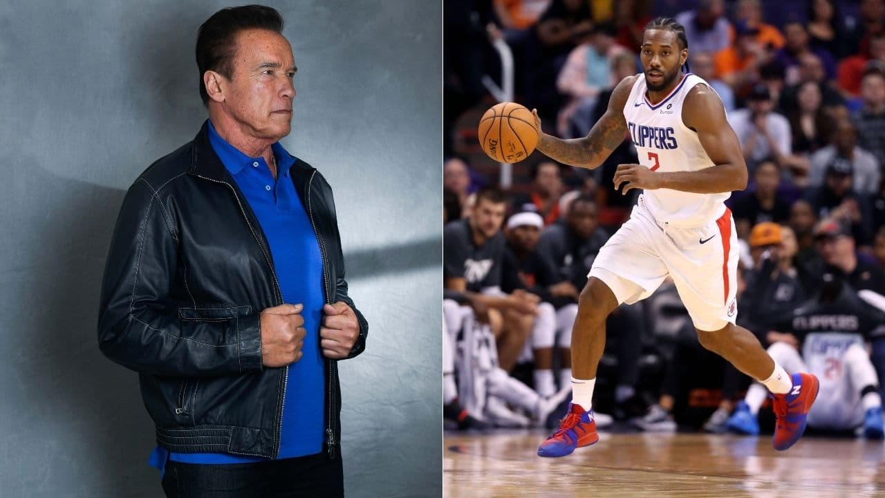"Arnold Schwarzenegger calls Kawhi Leonard the Terminator!": Clippers ...