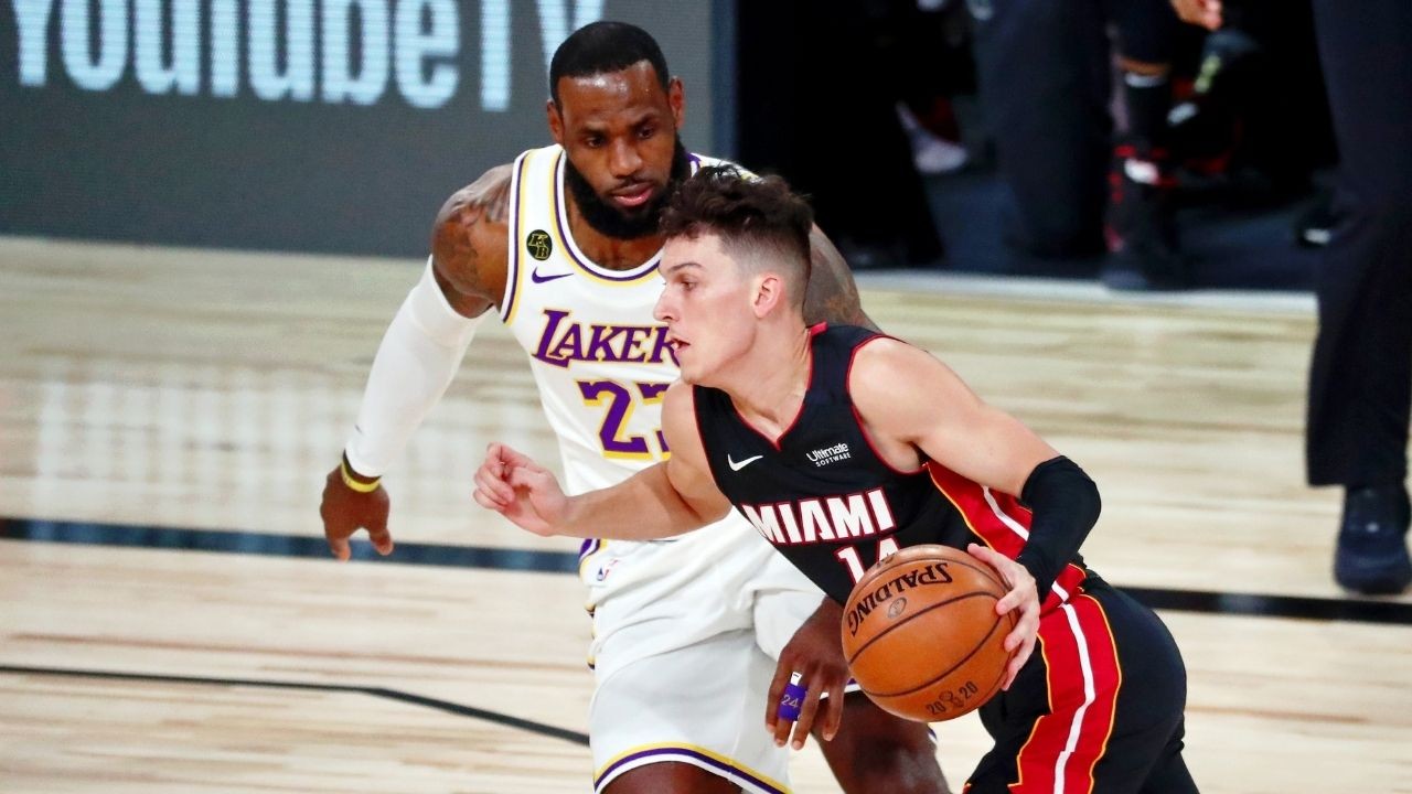 "LeBron James is the final boss if the NBA is a game": When Tyler Herro ...