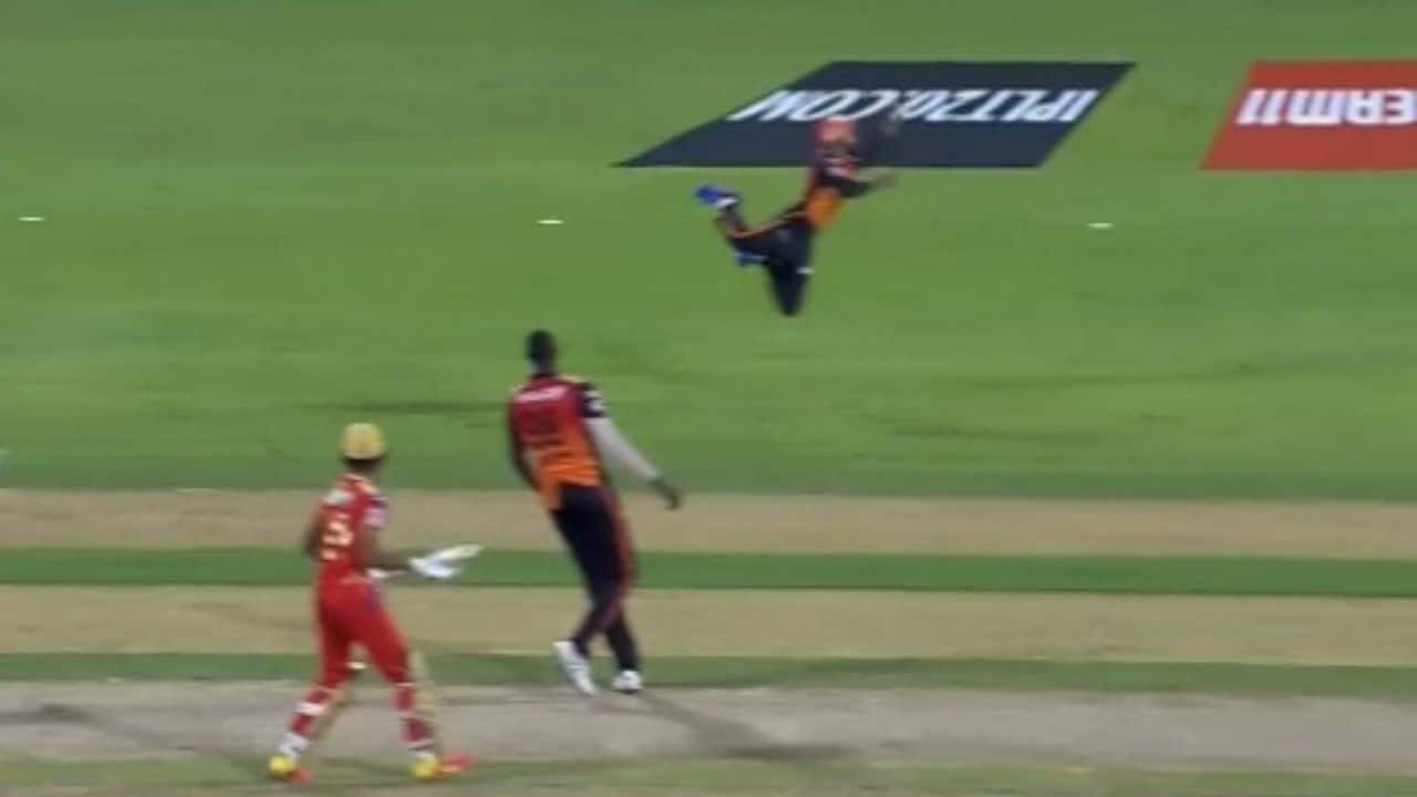 J Suchith catch vs Punjab: SRH substitute fielder grabs stunning ...