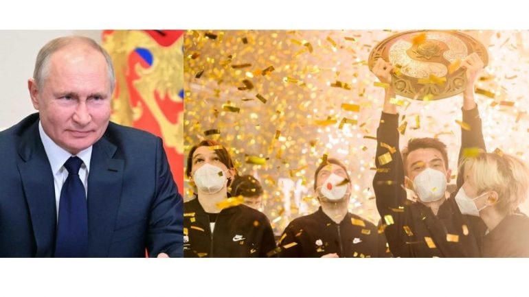 "A note from Vladimir Putin"; Russian President Vladimir Putin ...