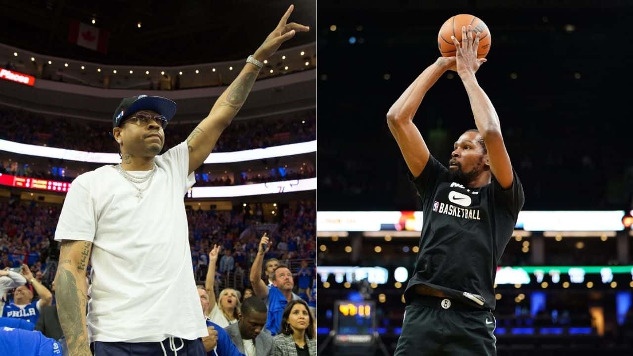 "It means the world to me to have passed Allen Iverson!": Kevin Durant ...