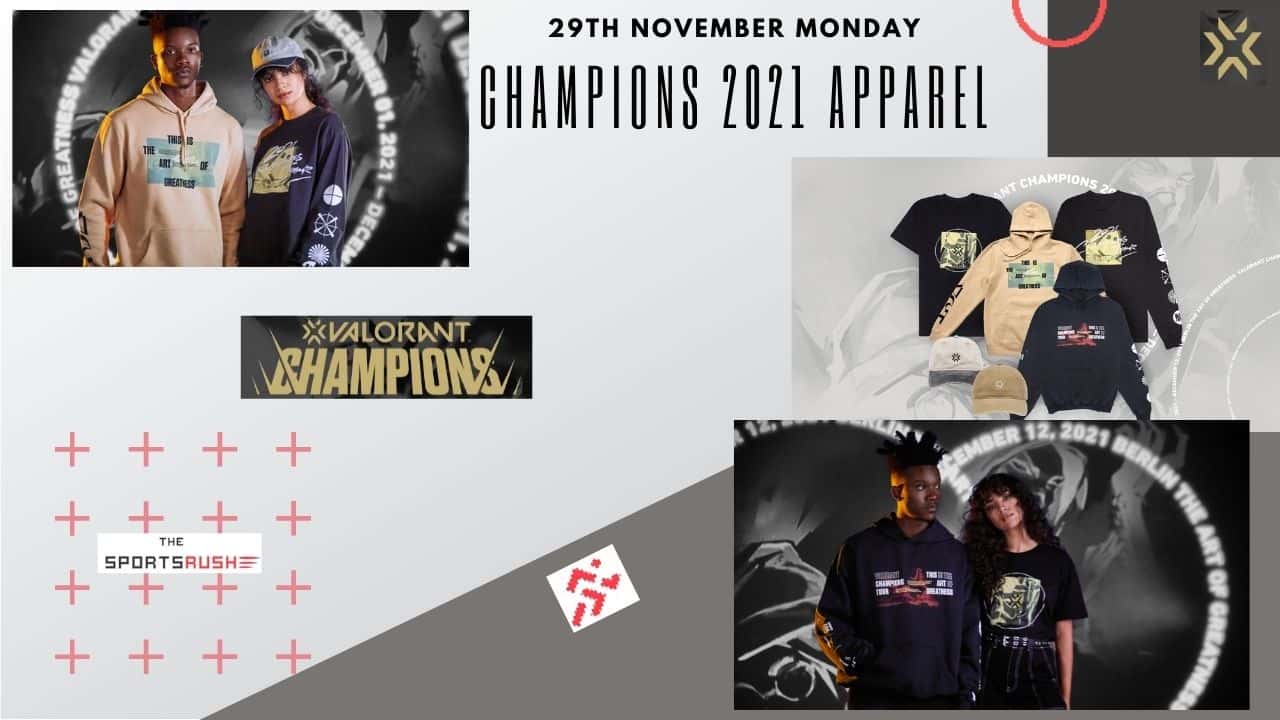 Valorant Champions Merchandise: Valorant and Riot announce The ...