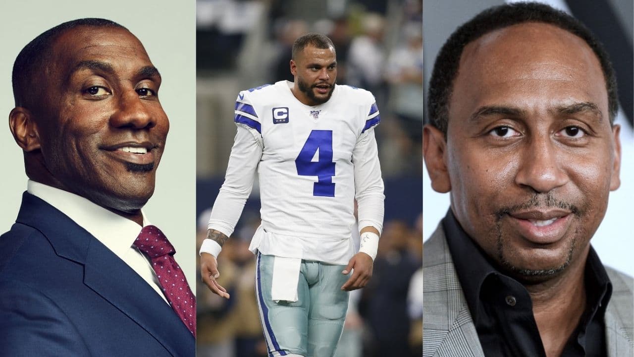 "Y'ALL STILL DEM BOYS?": Shannon Sharpe and Skip Bayless troll Dak ...