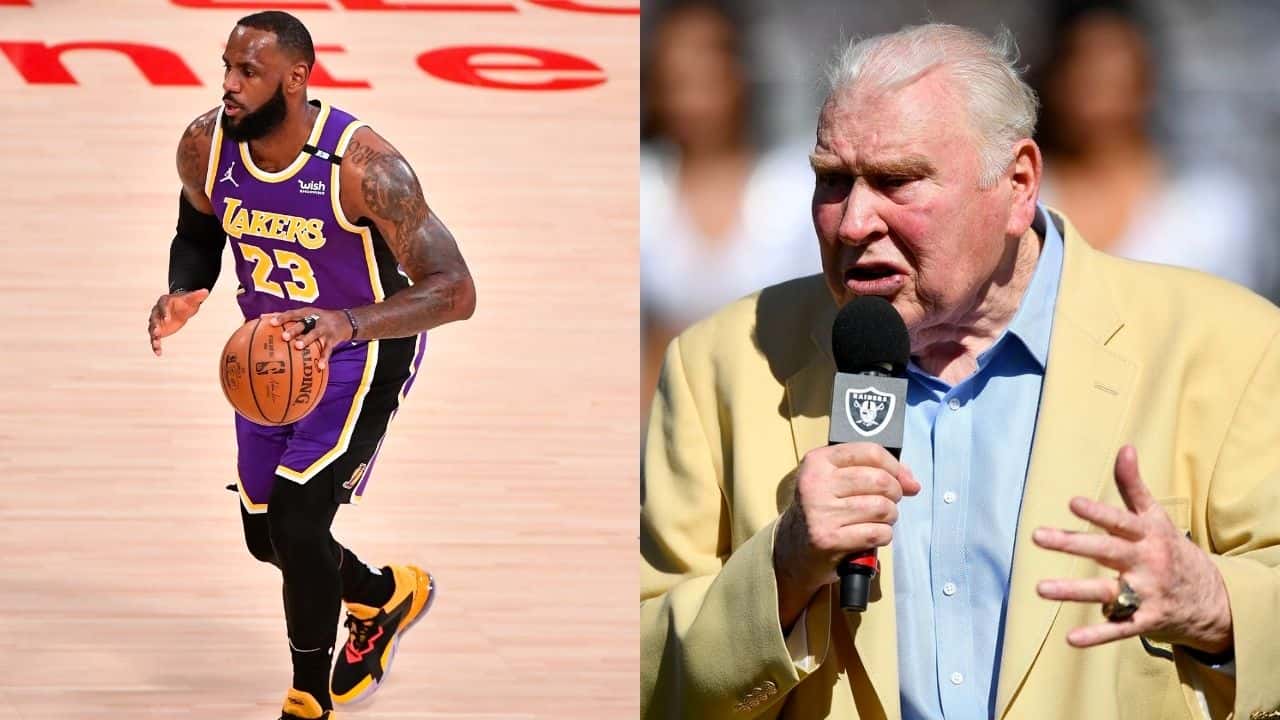 "RIP to the GOAT John Madden, your legacy will live on!": LeBron James ...