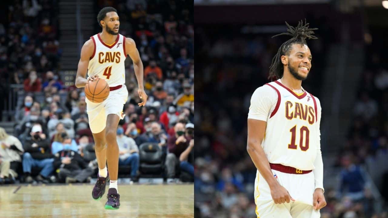 "Evan Mobley is the most talented rookie I've played with, and Darius ...