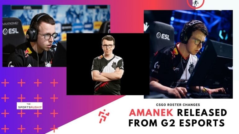 CSGO Roster changes: G2 AMANEK inactive. M0NESY replacing Amanek on G2 Esports roster. - The ...