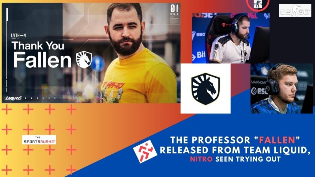 CSGO Roster Changes: Fallen, "THE PROFESSOR" now a free agent as Team ...