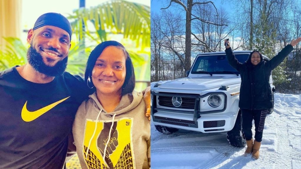 "LeBron James surprises his mother with a luxury SUV ahead of her 54th ...