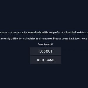 Valorant Error Code 46 and 39: What do these error codes mean and how ...