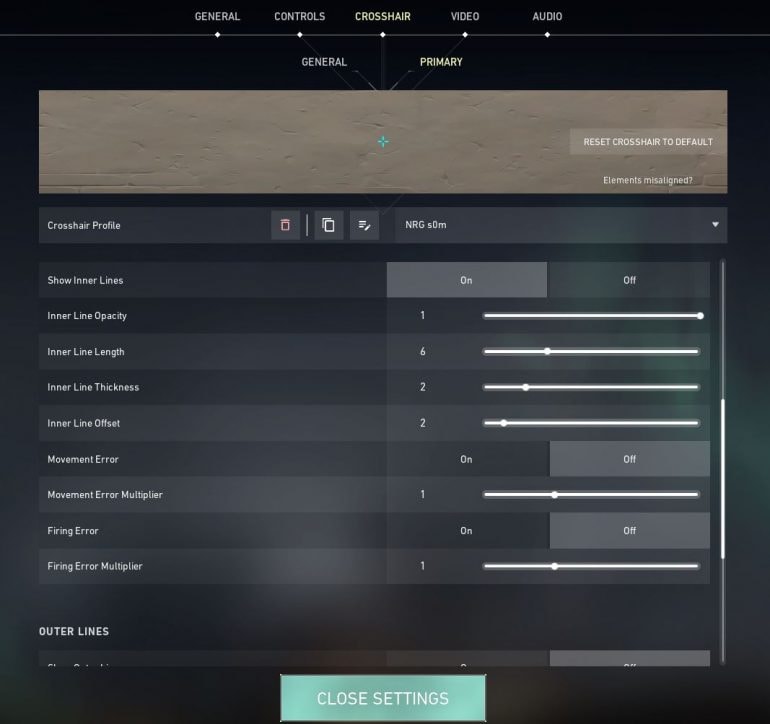 NRG s0m Valorant settings: Gear, Mouse Sensitivity, Crosshair, Key binds, Graphics, Video ...