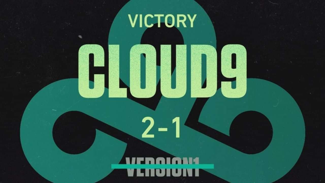 Cloud9 vs Version1: Cloud 9 emerge victorious in their journey for ...