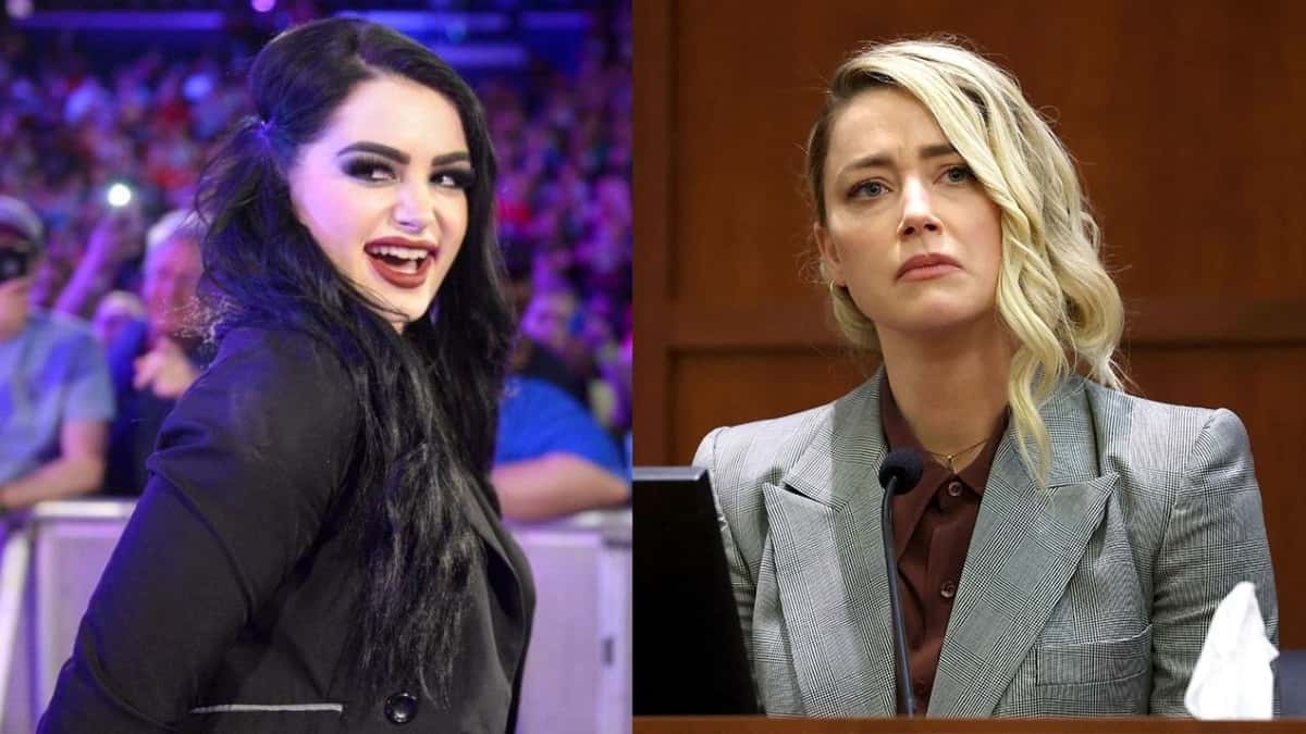 "The Amber Heard bots are going crazy"- WWE Superstar Paige claims ...