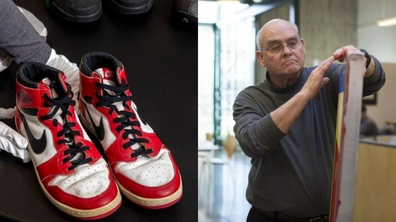 "Peter Moore, The man behind the Air Jordan 1 and the 3 stripes of ...