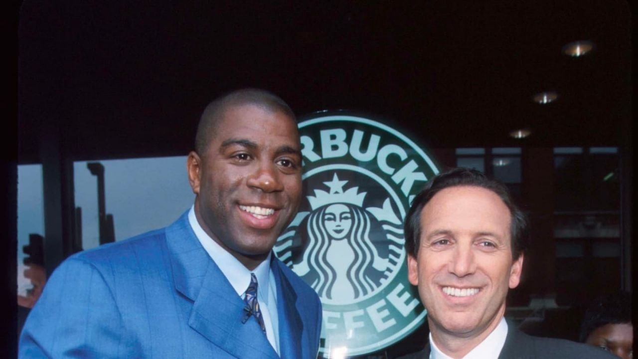 "Magic Johnson personally netted $100 million from Starbucks stock ...