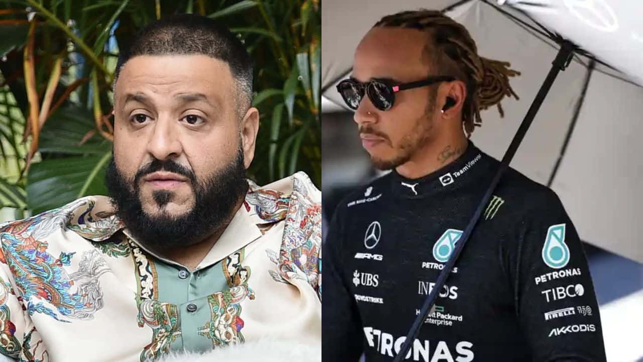 "Everyone wants to take a photo with Lewis Hamilton"- When DJ Khaled ...