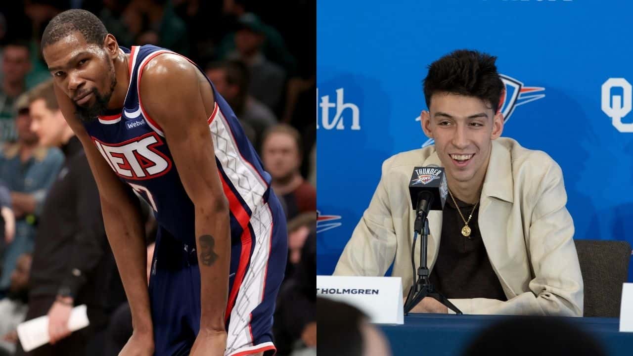 $200 million-worth Kevin Durant uses emphatic Chet Holmgren night to ...