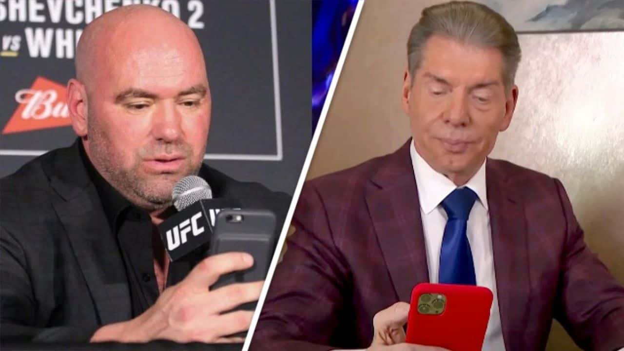Dana White responds to the question of whether Triple H replacing Vince McMahon will strengthen ...
