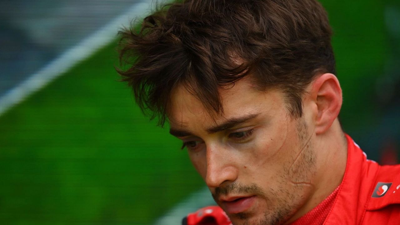 "The only good thing today is that Carlos Sainz won"- Charles Leclerc ...