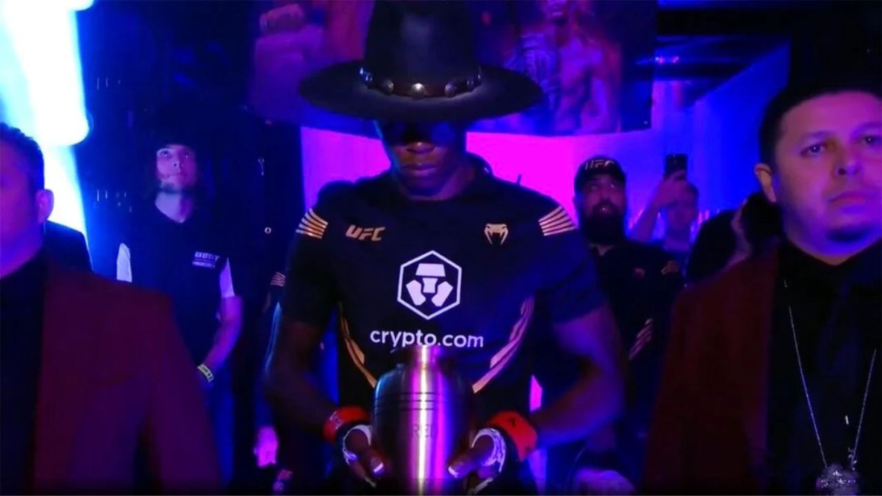 'It was fun to just even channel The Undertaker" - Israel Adesanya ...