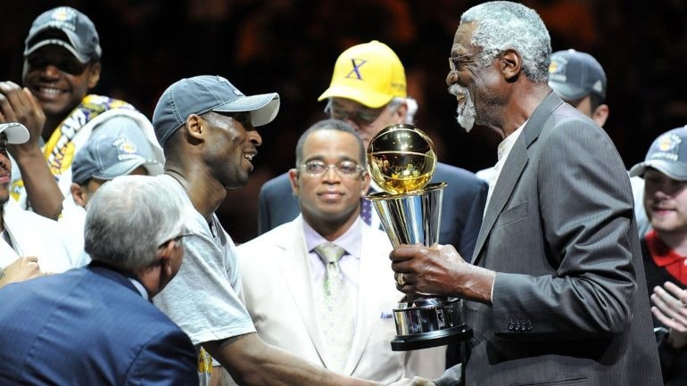74-year-old Bill Russell told a young 30-year-old Kobe Bryant he ...