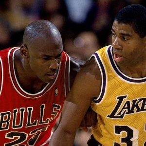 59-year-old Michael Jordan challenged Magic Johnson 'publicly' to a 1v1 ...